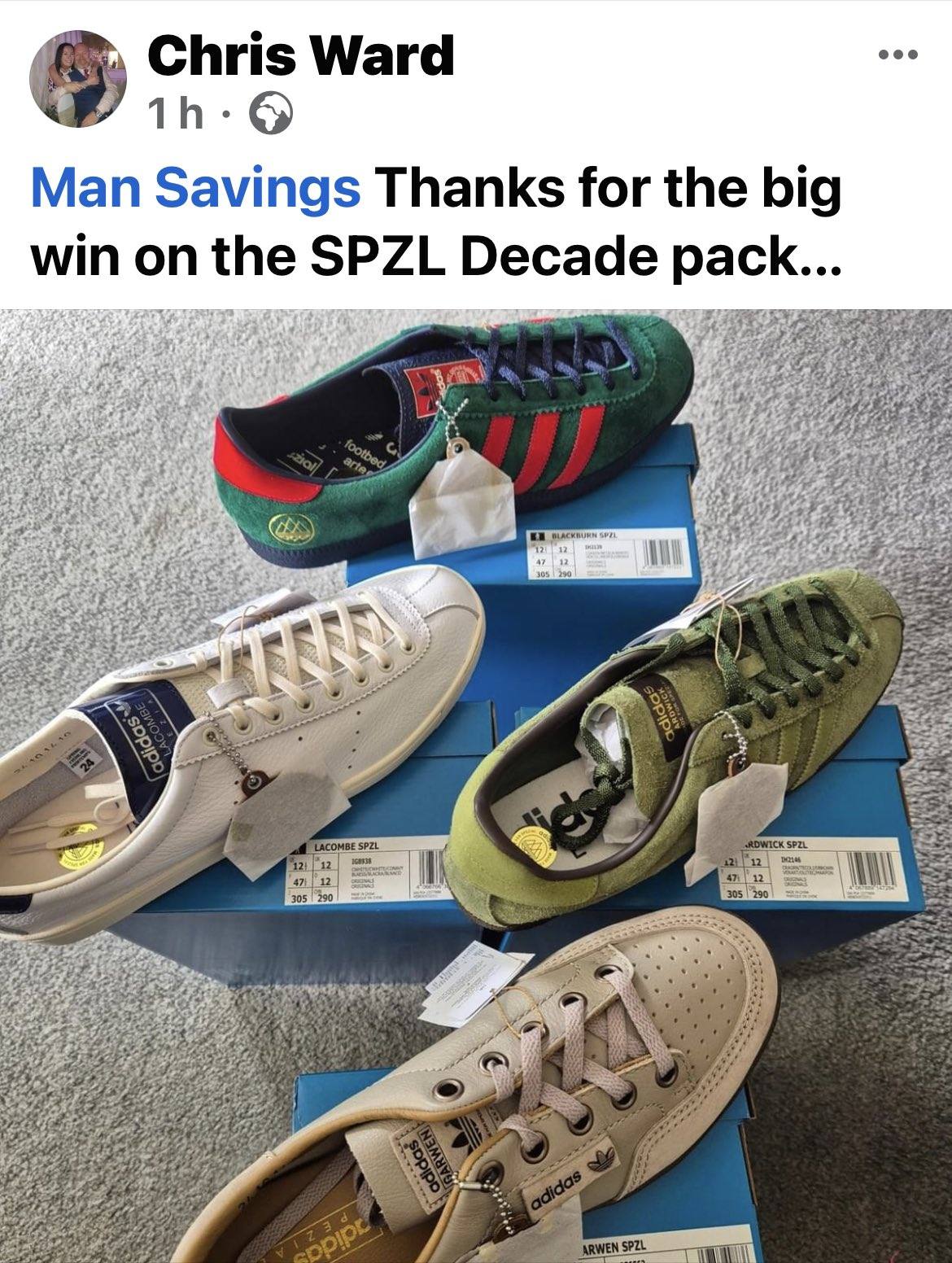 Chris W wins the adidas SPZL Decade Pack - MS COMPETITIONS